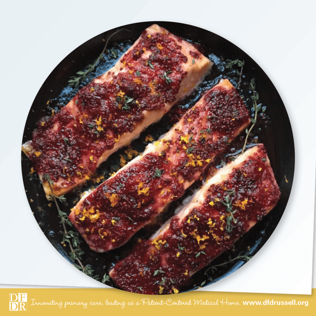 Raspberry Roasted Salmon - DFD Russell Medical Centers - DFD Russell ...